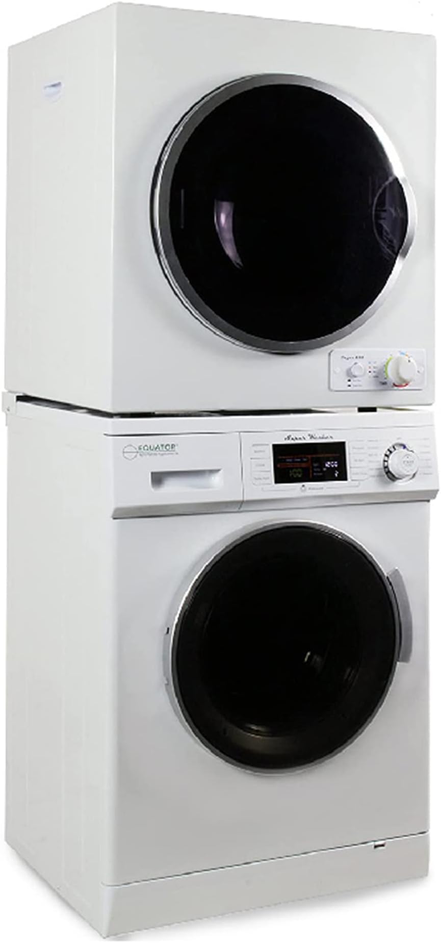 Amazon.com: Equator Stackable Laundry Center with Front Load Washer and ...