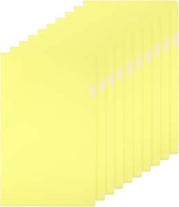 Amazon.co.jp: PATIKIL 30 Pack L-Shaped Folder A4 Plastic File Project ...