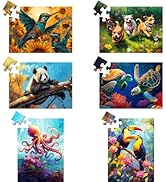 Amazon.com: 300 Piece Puzzles for Adults, Swan Forest Puzzle 300 Pieces ...