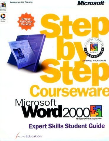 Microsoft Word 2000 Step by Step Courseware Expert Skills Class Pack ...