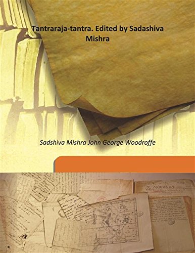 Amazon.in: Buy Tantraraja-tantra Volume Part-1 1918 [Hardcover] Book ...