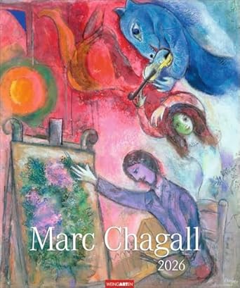 Marc Chagall Kalender 2026: Kunstvoller Wandkalender mit ...