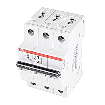 Amazon.com: ABB S203-C40 MCB 3P C 40A 480Y/277 SUPP : Herramientas y Mejoras del Hogar