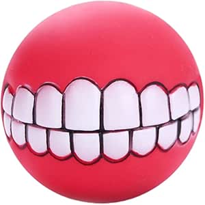 Pet Supplies : Hperu 7.5cm Dental Rubber Ball,Interactive Dog Toys ...