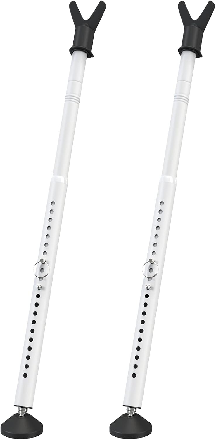 2Pack Door Security Bar, Sliding Patio Door Security Bar, 3 in 1 Hinged ...