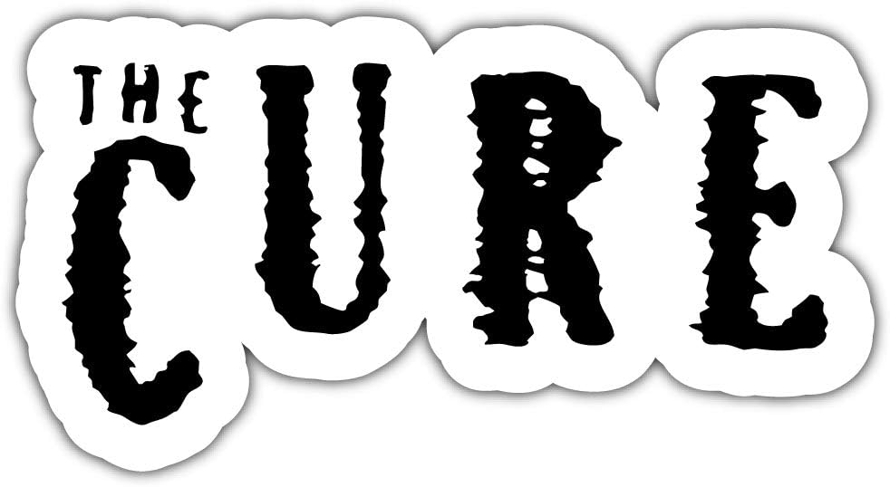 Amazon.com - The Cure Logo - Sticker Graphic - Auto, Wall, Laptop, Cell ...