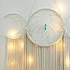 Amazon.com: Triple Moon Goddess Macrame Woven Wall Hanging, Boho ...