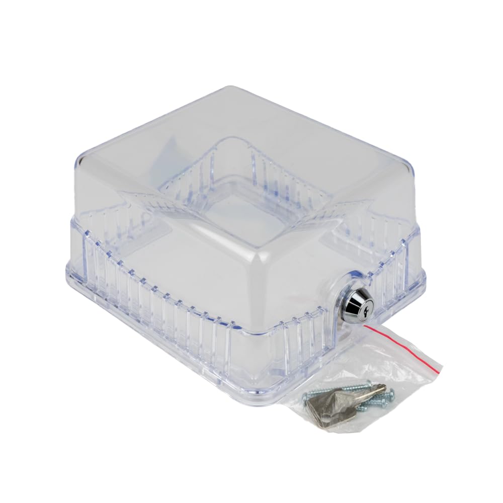 Bb2001-005 Locking Thermostat Guard For Small+medium Thermostats (A ...