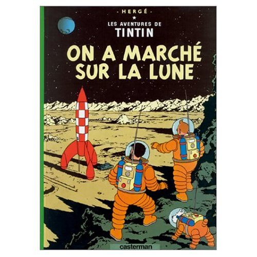 Amazon.com: Les Aventures de Tintin: On A Marche sur la Lune (French ...