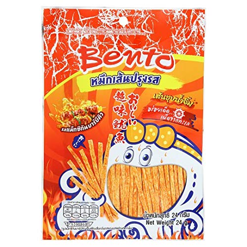 Buy Bento, Seafood Snack, Squid Mix Surimi, Mexican Barbeque Flavour ...