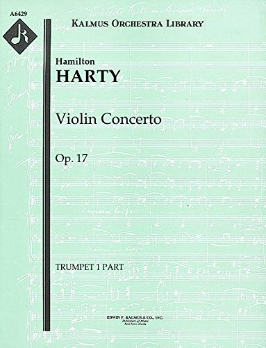 Amazon.com: Violin Concerto, Op.17: Trumpet 1 and 2 parts [A6429 ...