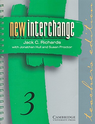 Amazon.com: New Interchange Teacher's edition 3: English for ...