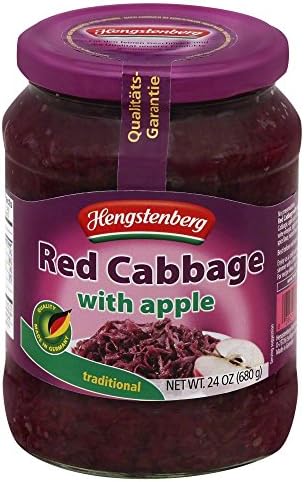 Amazon.com : Kuhne Cabbage Red, 24 Oz : Condiments Pickles And Relishes ...