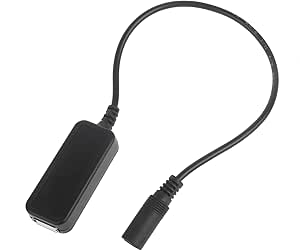 Amazon | USB 電源ケーブル 6V-30V 5.5x2.1mm メス USB 5V プラグケーブルルーターカメラ用 ...
