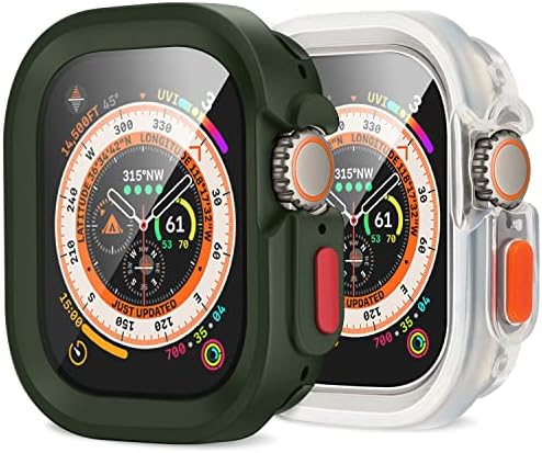 Amazon.com: elkson Made for Apple Watch Ultra 2 1 Bumper Case 49mm ...