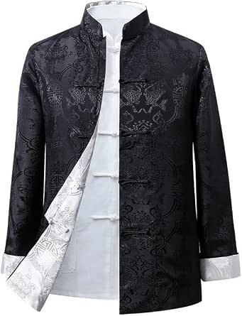 Tang Suit Men Hanfu Chinese Traditional Clothes Long Sleeve Top, Can be ...