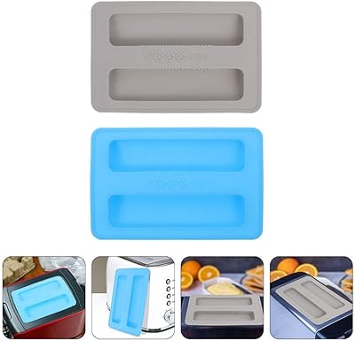 Amazon.com: 2 Pack Toaster Cover 2 Slice Toaster Cover Silicone Toaster ...