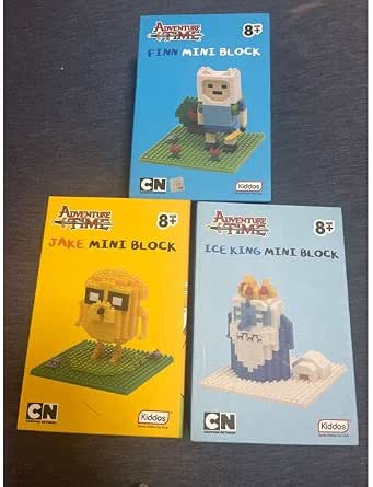 Amazon.co.jp: ADVENTURE TIME CARTON NETWORK BLOCK FIGURE : Toys & Games