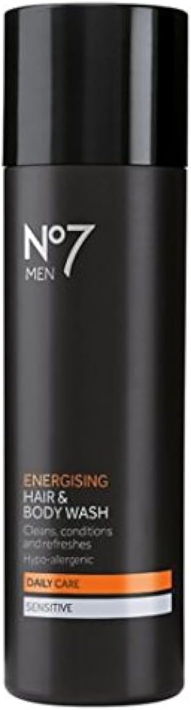 no7 sensitive energising hair & body wash 200ml : Amazon.co.uk: Beauty