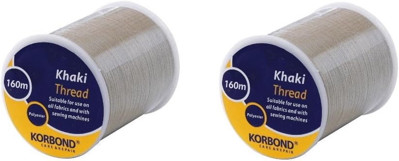 Korbond All Purpose Thread Set - 1350m Total Polyester Sewing Thread ...