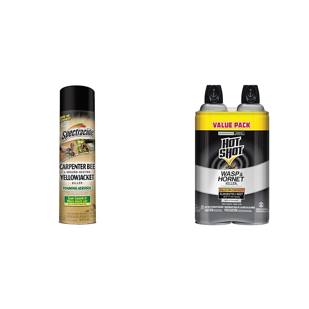 Amazon.com: Spectracide Carpenter Bee and Ground Nesting Yellow Jacket ...