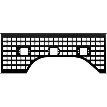 Amazon.com: Putco Truck Bed Molle Panels - Driver Side Panel Fits Chevy ...