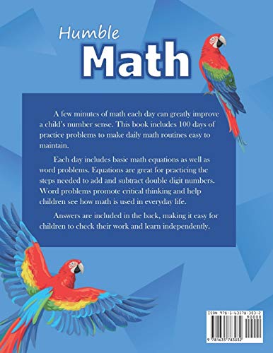 Snapklik.com : Humble Math - Double Digit Addition & Subtraction : 100 ...