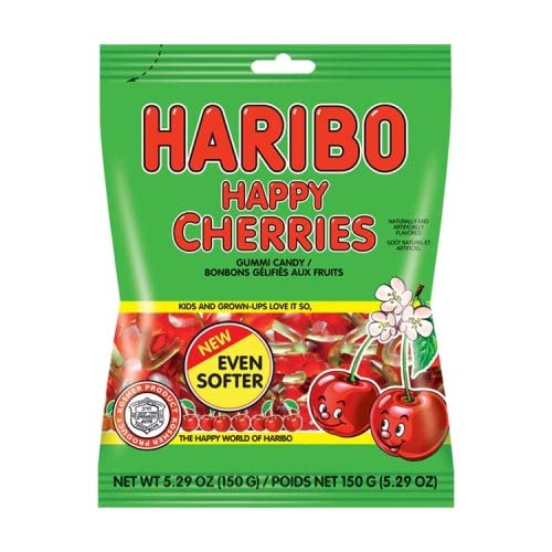 Amazon.com: Haribo Twin Cherries - Single Bag : Grocery & Gourmet Food