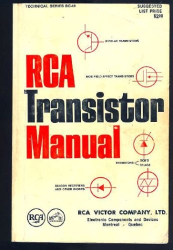RCA Transistor Manual: unknown author: Amazon.com: Books