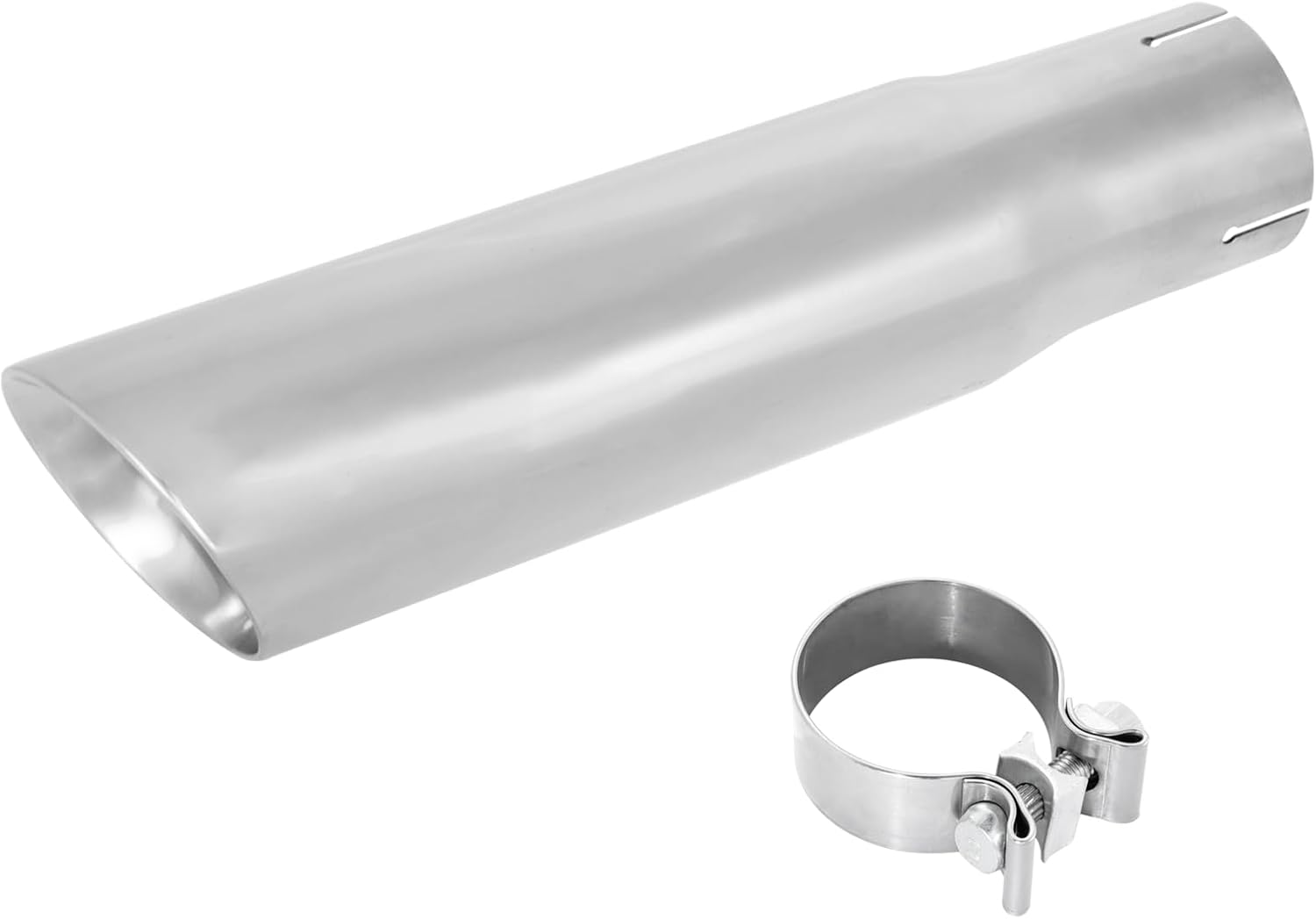 Amazon.com: YRAG-PART 3 Inch Exhaust Tip 3" Inlet 4" Outlet 12" Overall ...