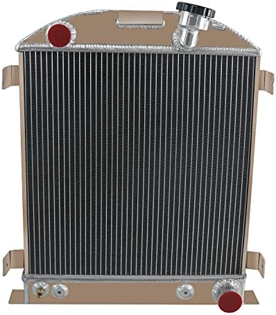 Amazon.com: Cubauto 4 Row Core Radiator For 1928 1929 1930 1931 Ford ...
