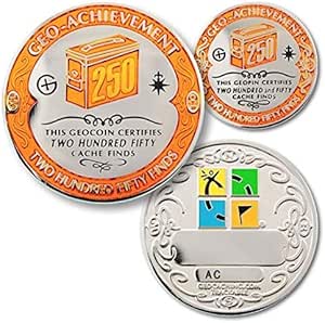 Amazon.com: Coins For Anything, Inc 250 Finds Geo-Achievement Set ...