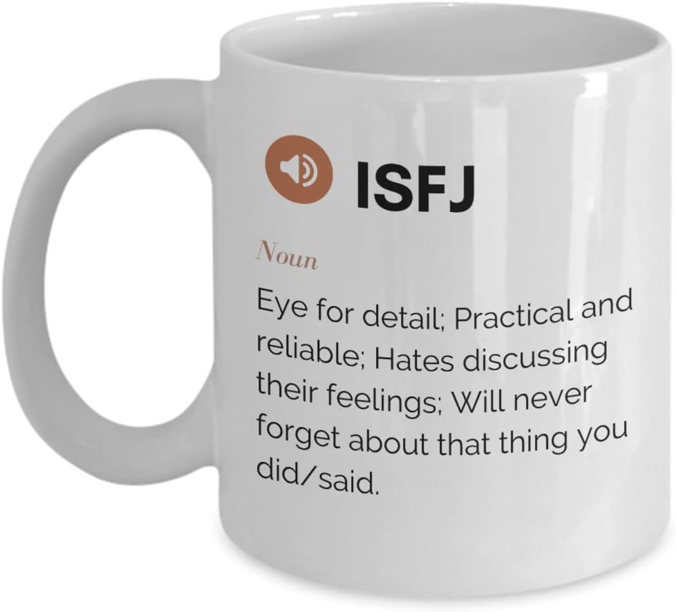 Amazon.com: ISFJ Mug, ISFJ, ISFJ Cup, ISFJ Gift, ISFJ T, ISFJ Merch ...