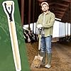 Amazon.com : Memorywuu 2 Pcs Spading Pitchfork Handle 30 Inch Wooden ...