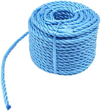 6mm Blue Rope 500M Drum - Cable Pulling Draw Cord Polypropylene 3 ...
