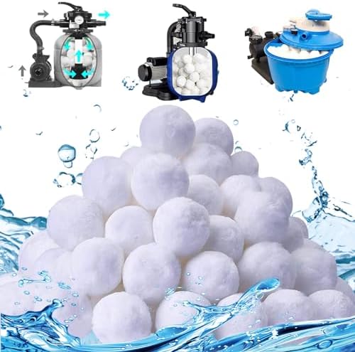 Amazon.com : 3.1 Lbs Pool Filter Balls for Sand Filter, Eco-Friendly ...