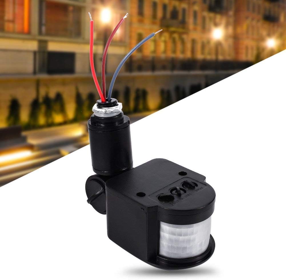 90~250V 180 Degree Motion Sensor Detector Switch Infrared Wall Mount ...