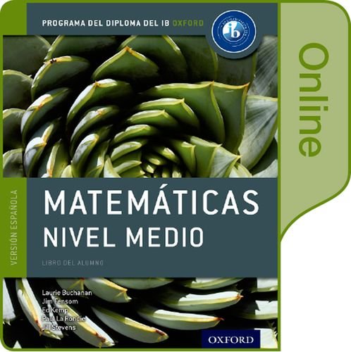 (s/dev) Matematicas (digital En Linea) - Programa Diploma Ib Oxford (IB ...
