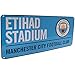Amazon.com : Official Licensed Manchester City F.C - Metal Street Sign ...