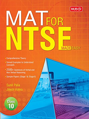 MAT for NTSE Made Easy : MTG Editorial Board: Amazon.in: Books