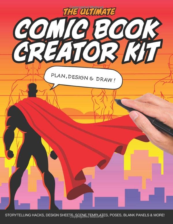 Buy The ultimate comic book creator kit: write, draw, make and create ...