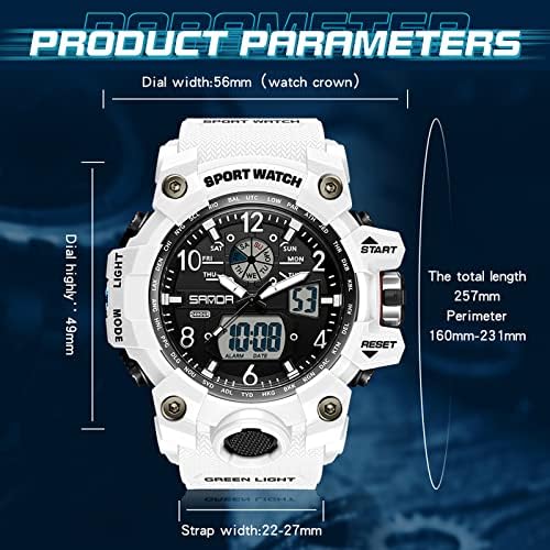 findtime Mens Sport Watch Waterproof Watches Military Watch Tactical ...