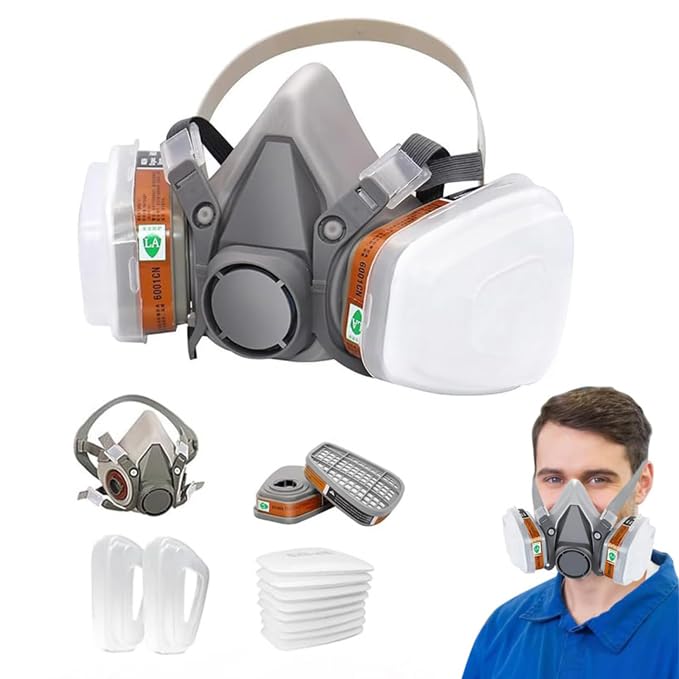 Serplex® Respirator Mask for Men, Reusable Respirator Mask ...