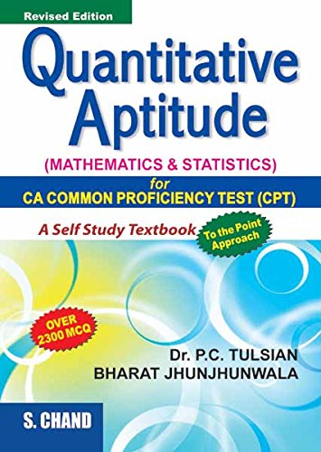 Amazon.com: Quantitative Aptitude (Mathematics & Statistics) (For CPT ...