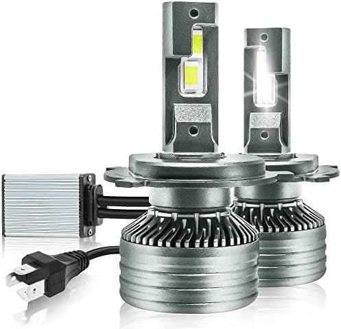 Fabtec High Power H4 Led Car Headlight Bulbs, 150W/ 12,000 Lumens Super ...