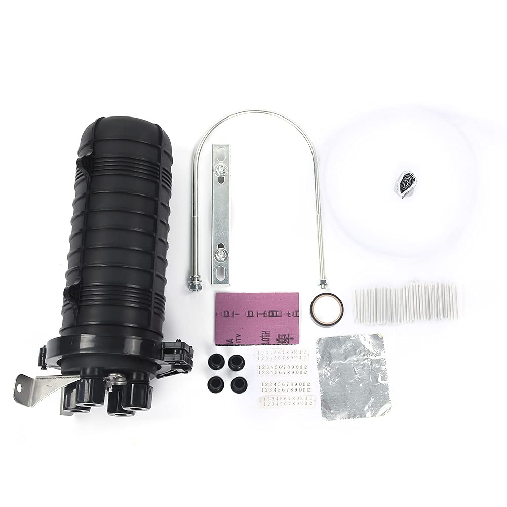 Snapklik.com : IP68 Waterresistant Fiber Optic Splice Enclosure Box,96 ...