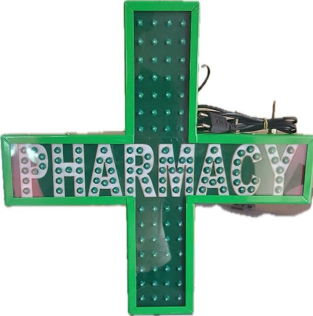 JAGANNATH ARTS LED Pharmacy/Medical Plus LED Sign Board(SIZE : 1.5FT X ...