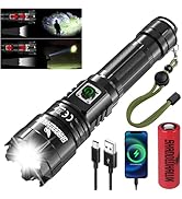 Shadowhawk Rechargeable LED Torch, 10000 Lumens High Power XHP70.2 ...