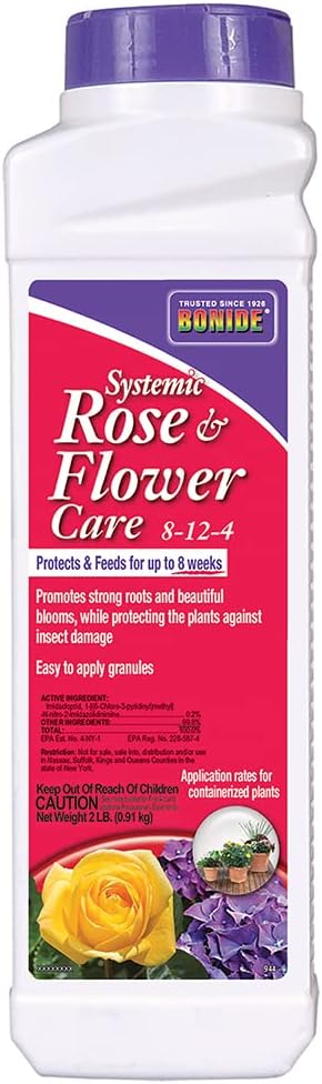 Amazon.com: Bonide Systemic Rose & Flower Care Granules, 2 lbs : Patio ...