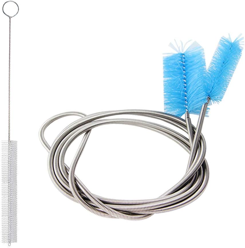 Amazon.com: Huture 2PCS Aquarium Filter Brush Set Flexible Double Ended ...